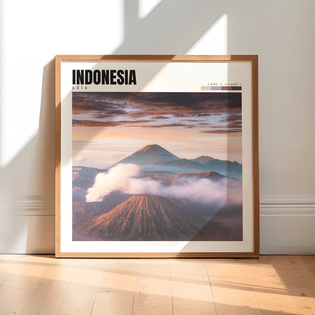 Indonesia Wall Art | Indonesia Photo Poster | Indonesia Art Print ...