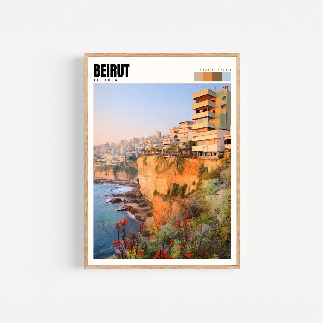 Beirut Print Beirut Lebanon Poster Beirut Artwork Beirut Painting ...