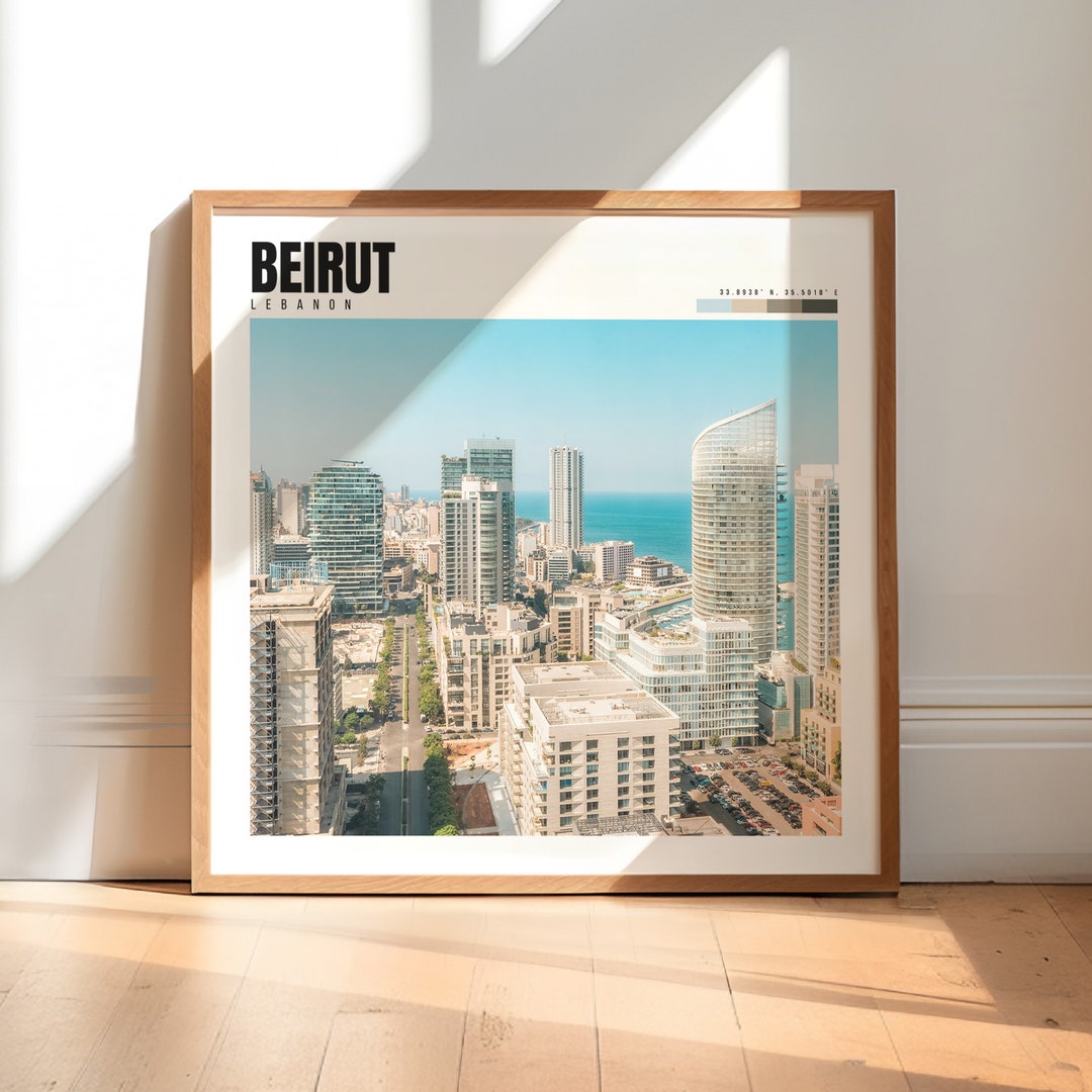 Beirut Wall Print | Beirut Lebanon Poster | Beirut Photo | Beirut ...