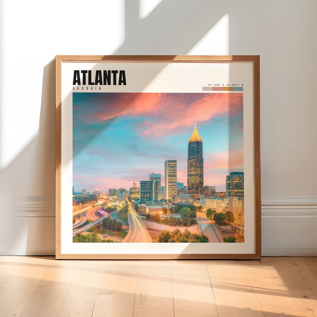 Atlanta Print | Atlanta Georgia Wall Art | Atlanta Photography ...