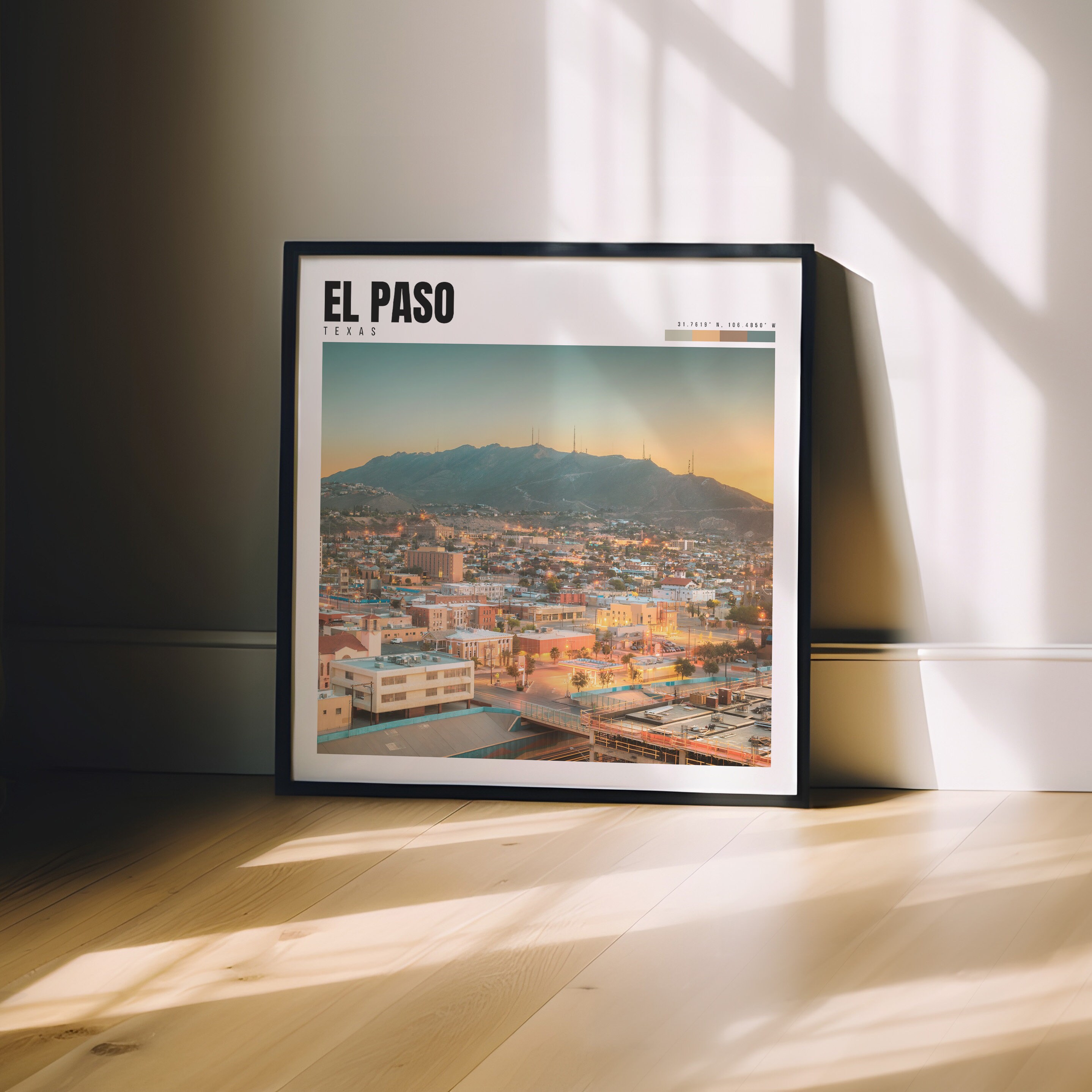 El Paso Print El Paso Texas Wall Art El Paso Photo Poster El Paso ...