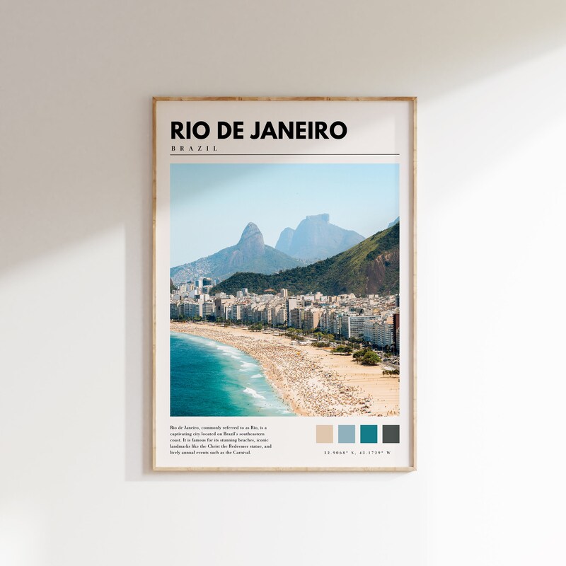Rio Poster - Etsy