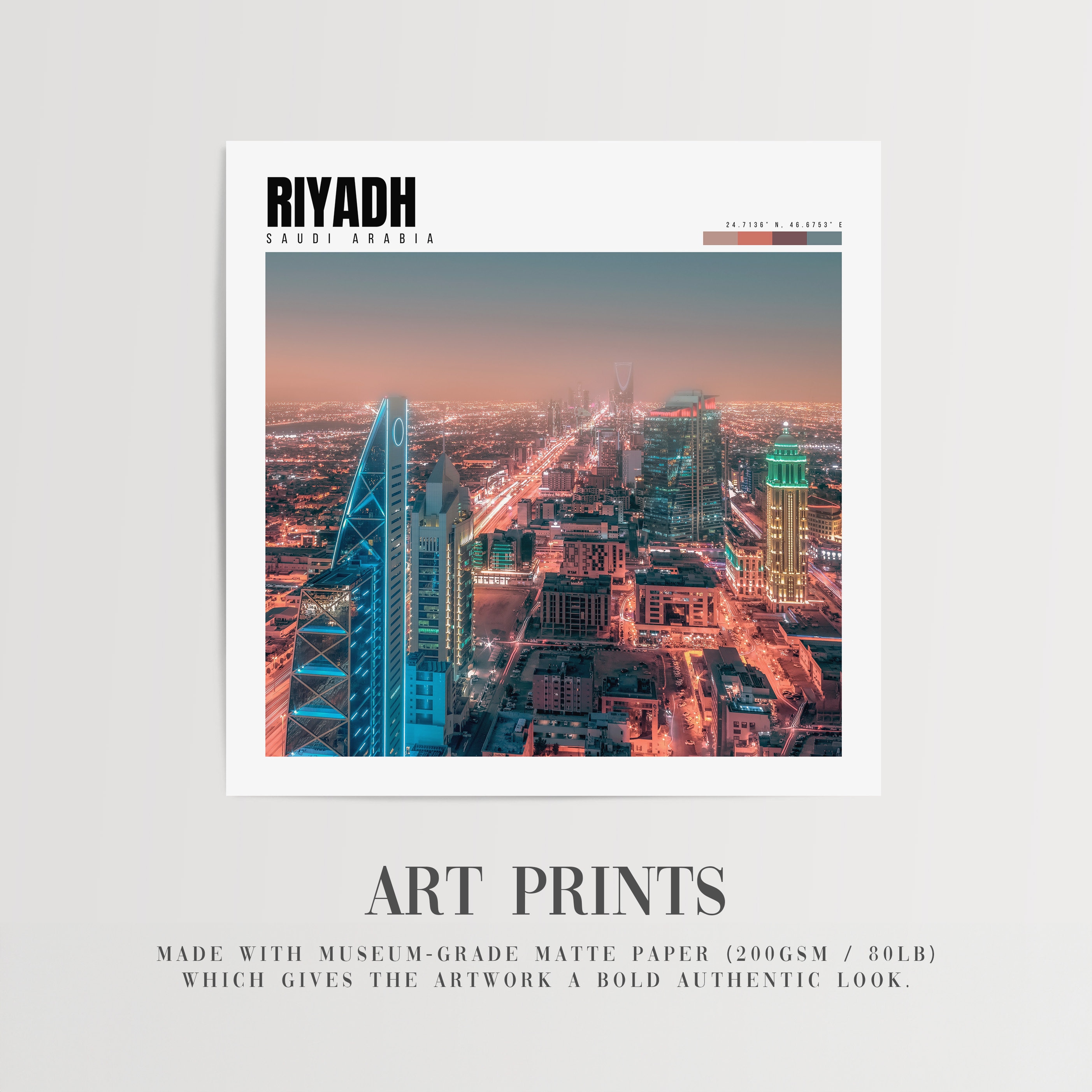 Riyadh Wall Print | Riyadh Saudi Arabia | Riyadh Wall Art | Riyadh ...