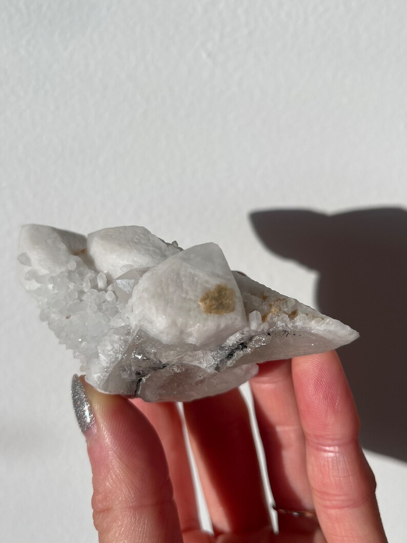 Inner Mongolian Candle Quartz, White Quartz, Crown Chakra 94g - Etsy