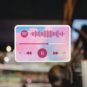 Custom Lover Spotify Code Stickers 4 Sticker Scans With the Spotify App ...