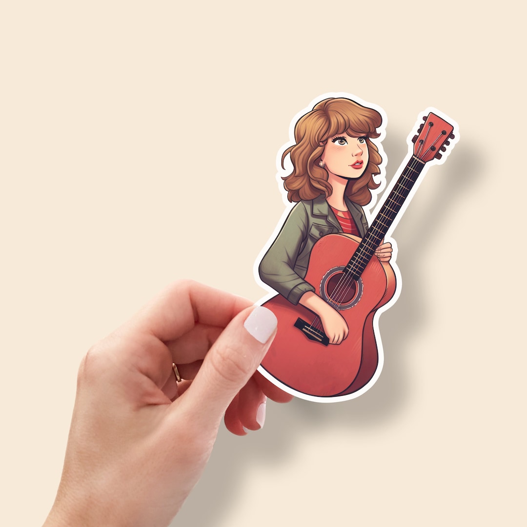 Swift Laptop Sticker for Music Lovers Eras Tour Decal Popstar Sticker ...