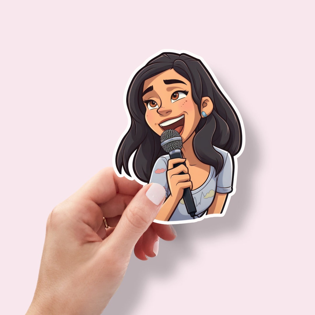 Popstar Sticker Singer Decal Rockstar Decal Vinyl Sticker Laptop Female ...