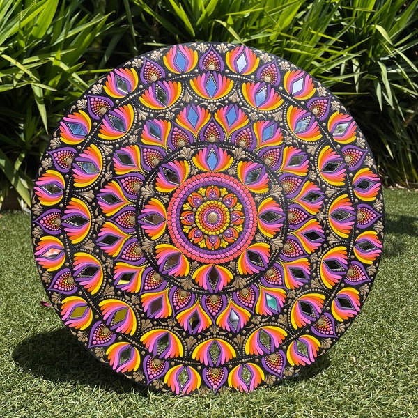 Mandala Painting - Etsy