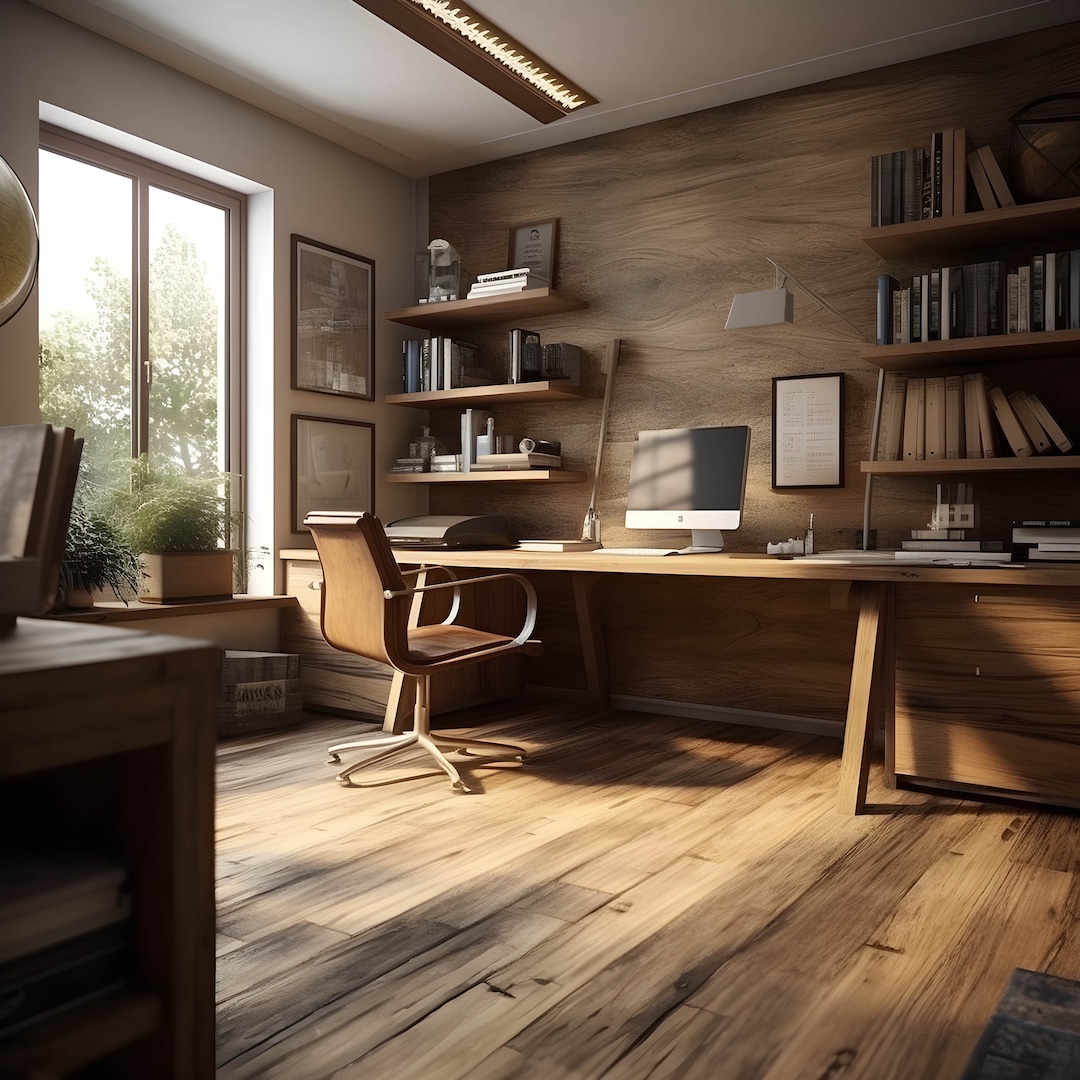 Office Background Wooden 5 - Etsy