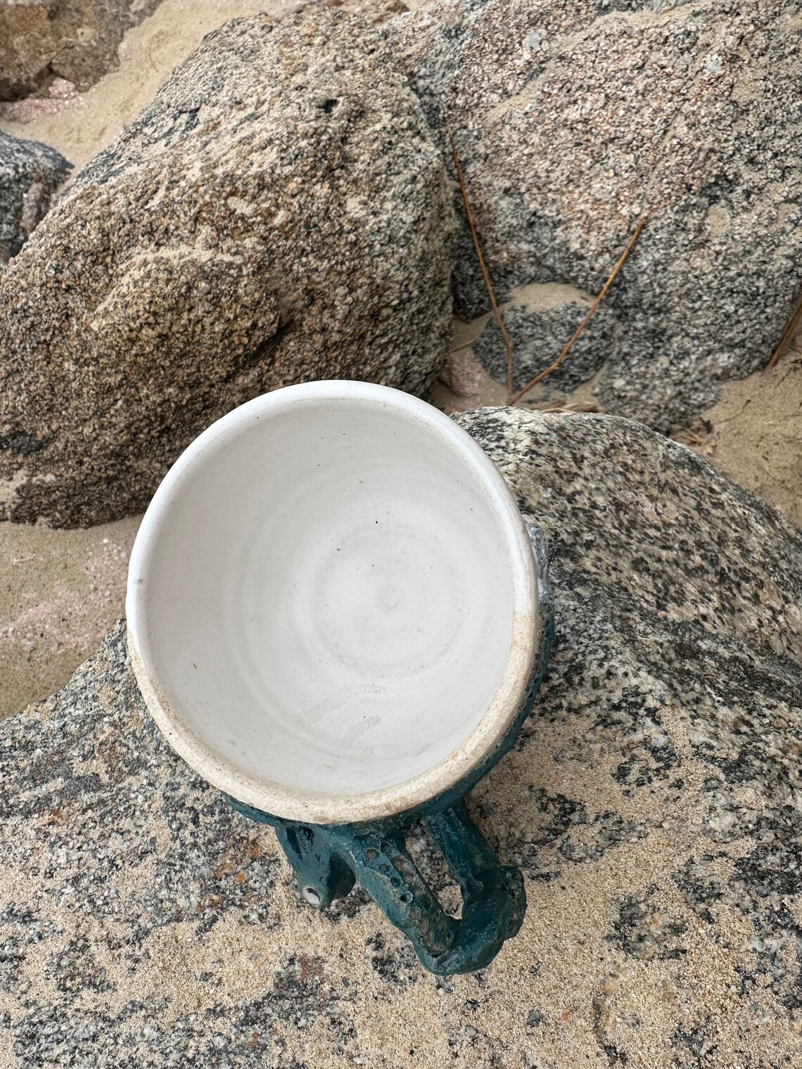 Handmade Blue and White Ceramic Octopus Coffee Mug - Etsy