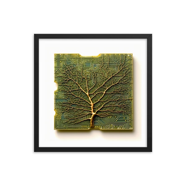 Circuit Board Art - Etsy