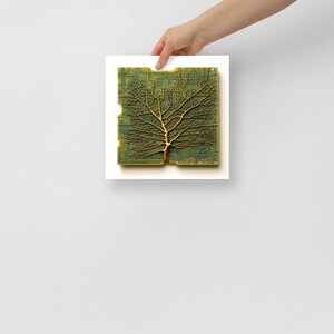 Circuit Board Tree Art Print, Computer Science Gift, Programmer Wall ...