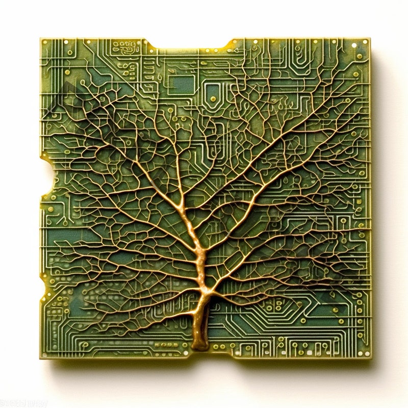 Circuit Board Art - Etsy