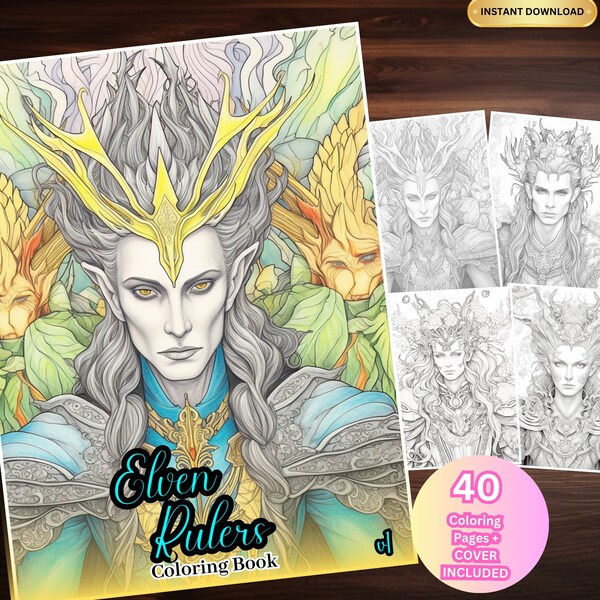Male Fantasy Elf Art - Etsy