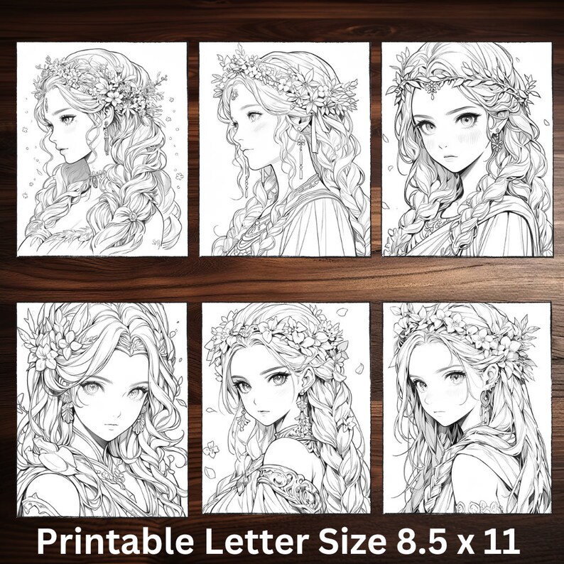 Goddess Artemis Greek Goddess Greek Mythology Coloring Book Instant ...