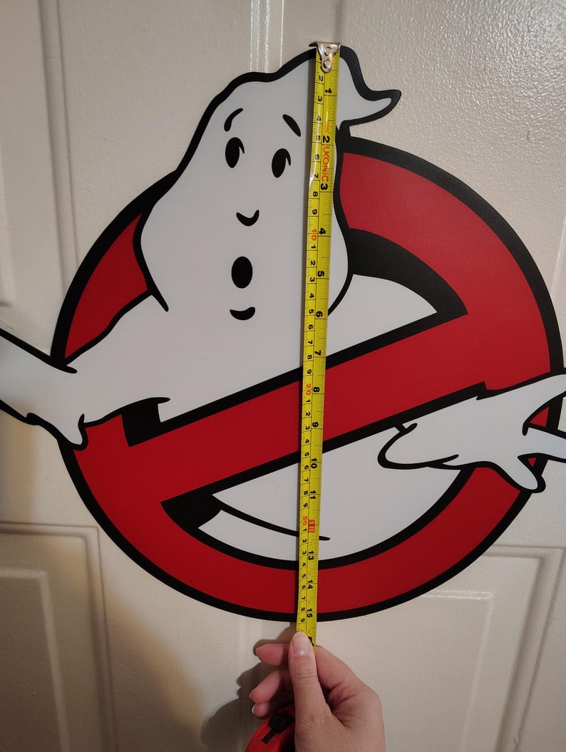 Huge Stylized No-ghost Ghostbusters Car Magnet Decal 15.5"x17.5 ...