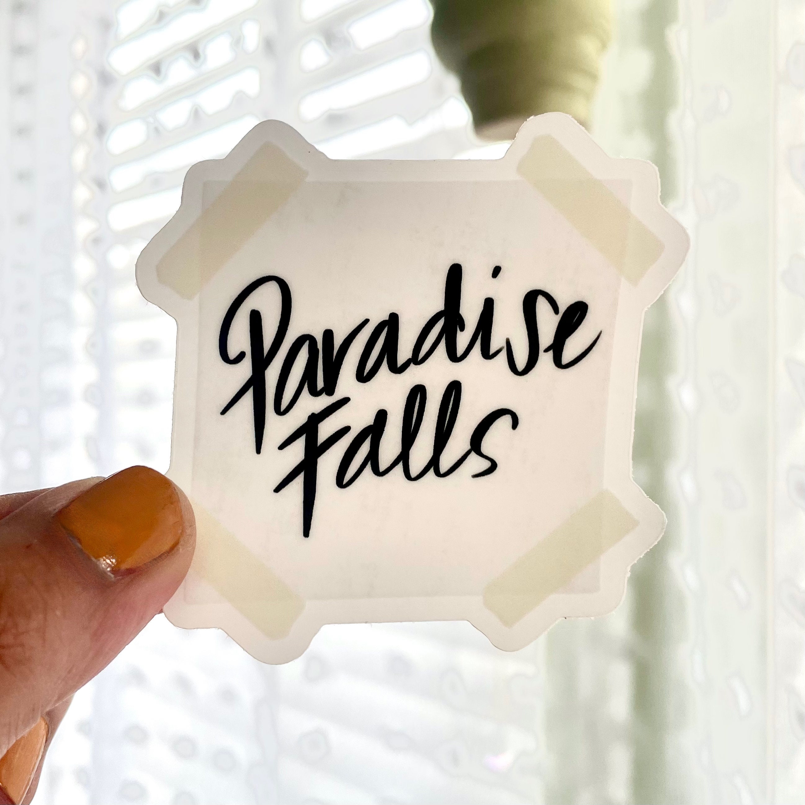 Paradise Falls Sticker / UP Sticker / for Waterbottles and Laptops ...