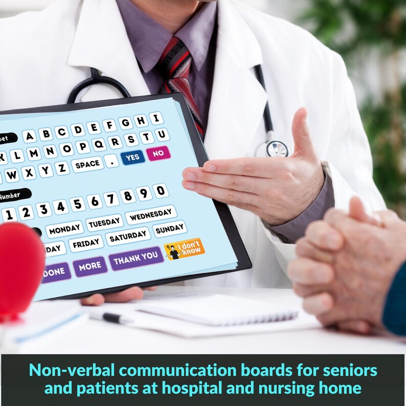 Communication Boards Bundle: Dementia, Stroke, Aphasia (digital ...
