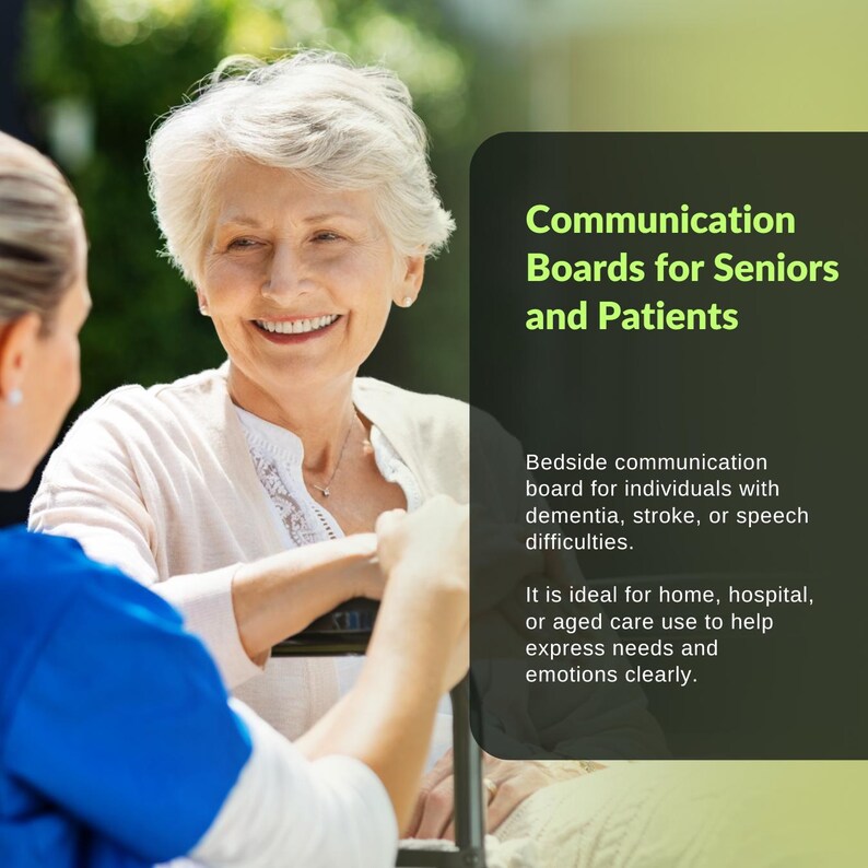 Communication Boards Bundle: Dementia, Stroke, Aphasia (digital ...
