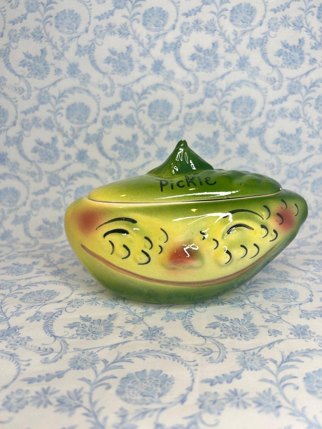 Vintage 1950’s Deforest of California Ceramic Pickle Jar - Etsy