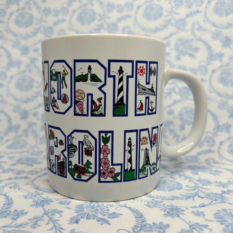 North Carolina Mug - Etsy