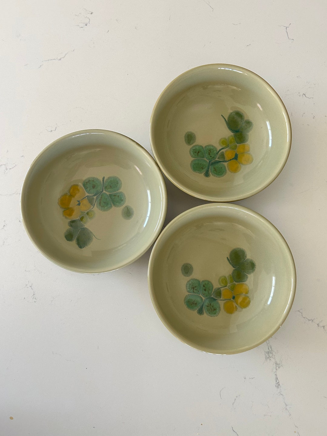 Vintage Franciscan Pebble Beach Bowl Set - Etsy