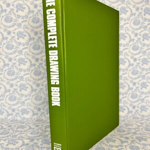 Vintage 1970 the Complete Drawing Book - Etsy
