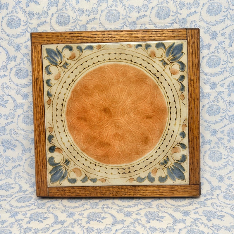 Vintage Tile Trivet - Etsy