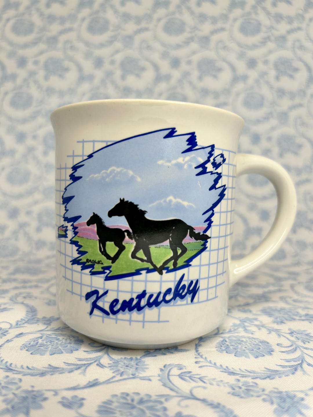 Vintage Kentucky Mug - Etsy