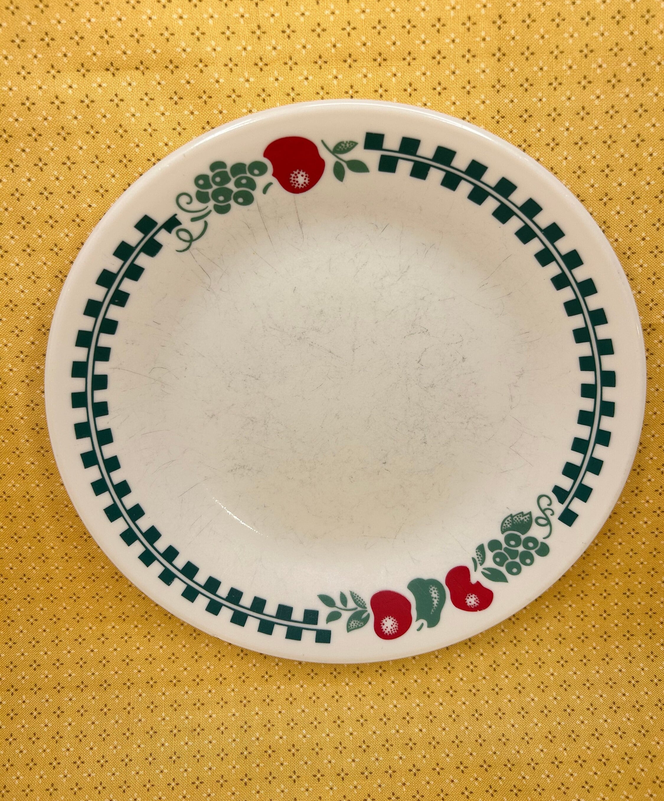 Vintage Corelle “farm Fresh” Small Plates - Etsy