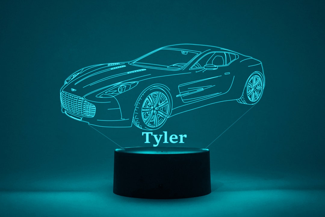 Aston Martin LED Light Multi Color Gift for Him Car Accessories Car ...