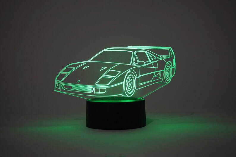 Ferrari F40 LED Light - Etsy