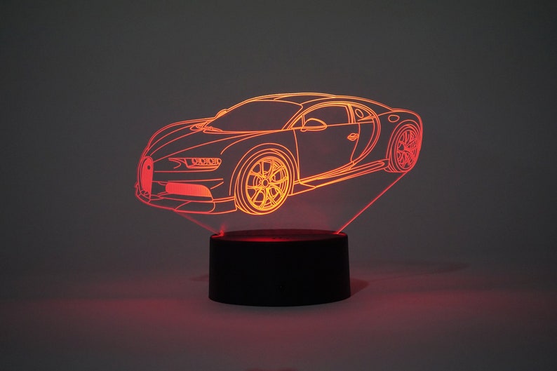 Bugatti Chiron LED Light - Etsy