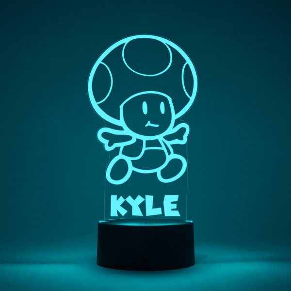 Mario Lamp - Etsy