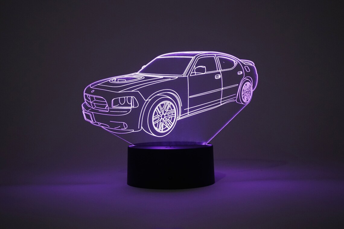 Dodge Charger LED Light - Etsy