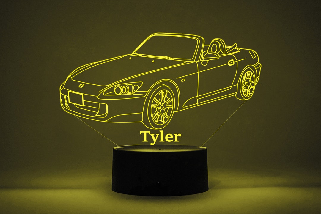 Personalized Honda S2000 LED Light Multi Color Gift for Him Car ...