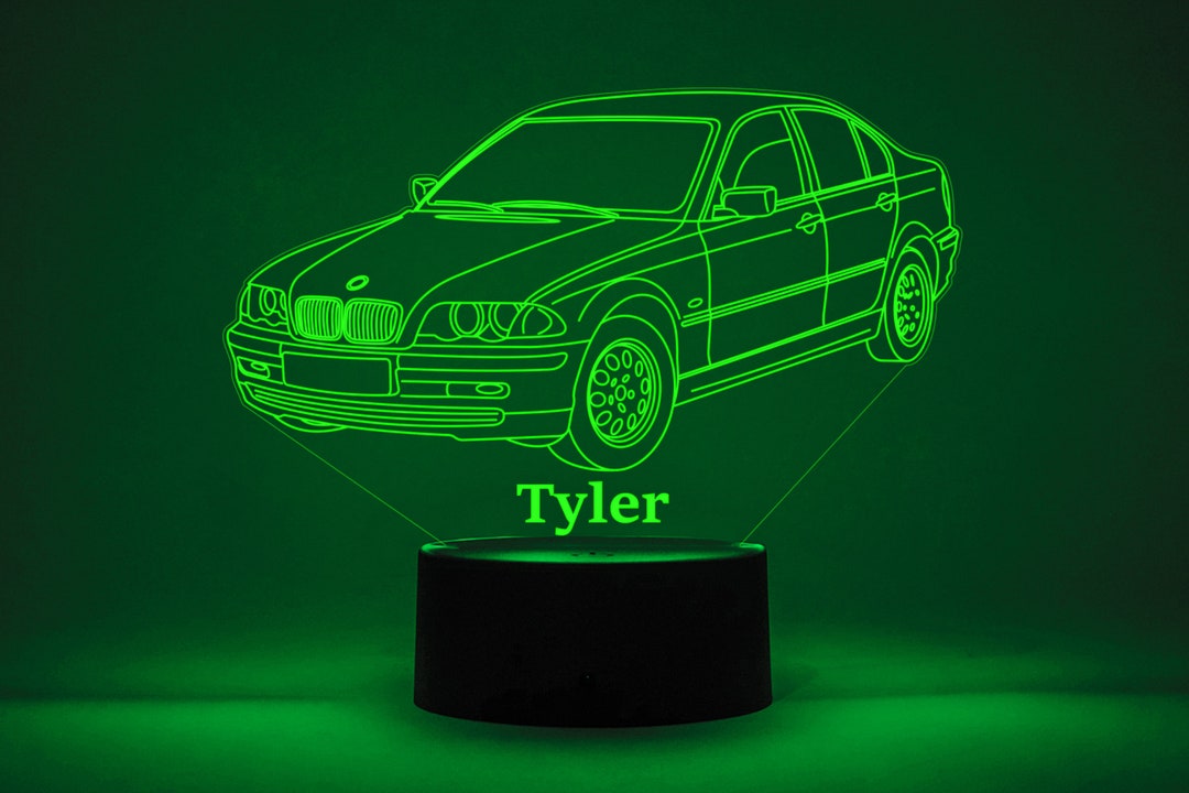 Personalized BMW E46 LED Light Personalized Gift Multi Color Led Light ...