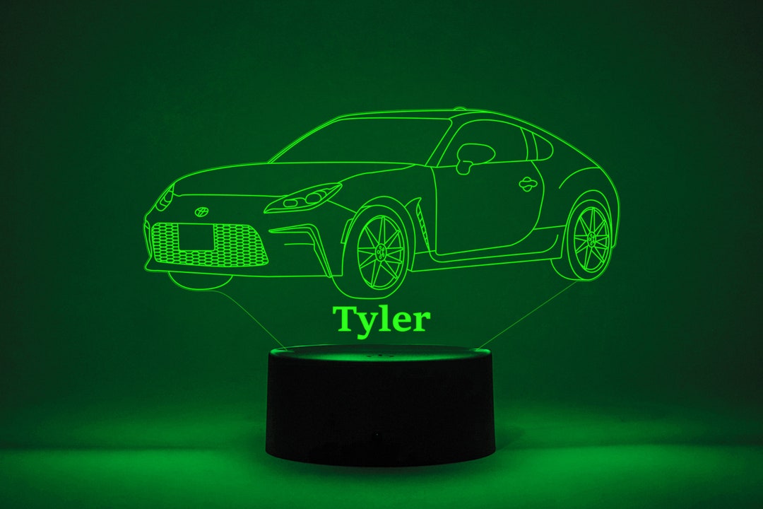 Personalized Toyota GR86 LED Light Personalized Gift Multi Color Led ...