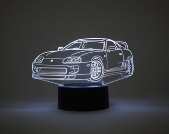 Toyota Supra 2021 Customizable LED Light - Etsy