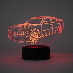 Dodge Charger LED Light - Etsy