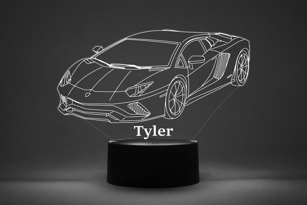 Lamborghini LED Light - Etsy