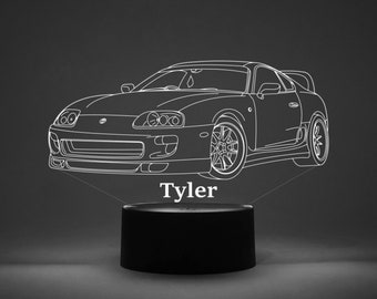 Toyota Supra 2021 Customizable LED Light - Etsy