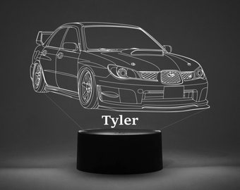 Subaru WRX STI LED Neon Sign Size 8x12 - Etsy
