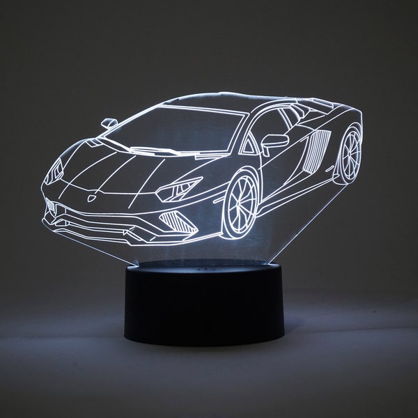Lamborghini Led Light - Etsy