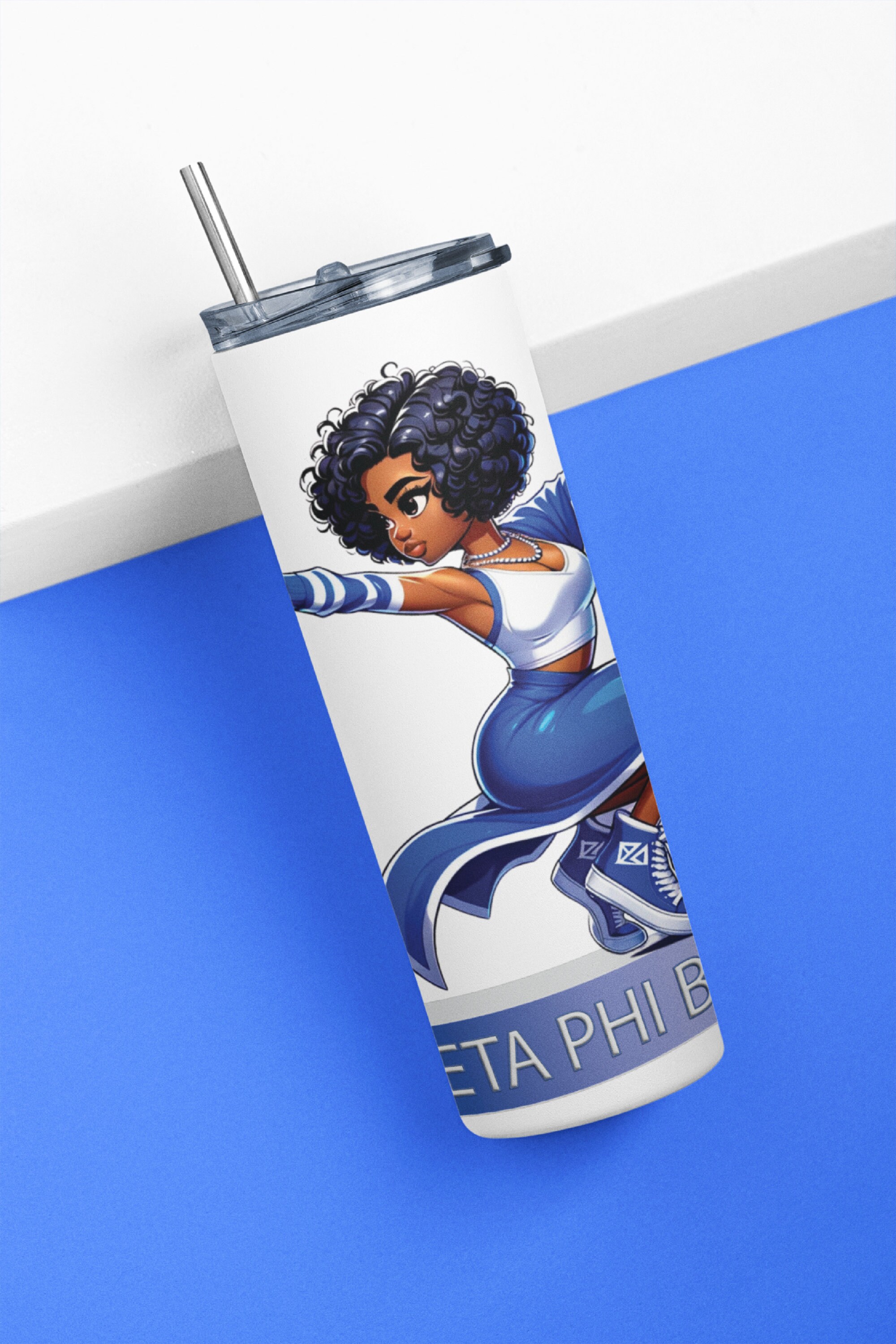 Zeta Phi Beta Inspired Straight Tumbler Greek Sorority Drinkware - Etsy