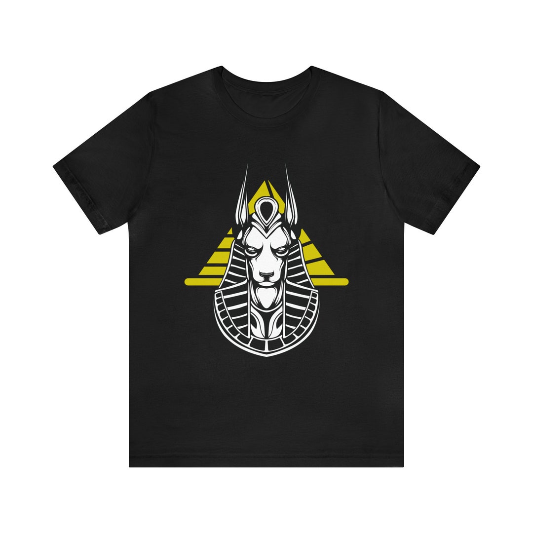 Anubis Egyptian God T-shirt - Etsy