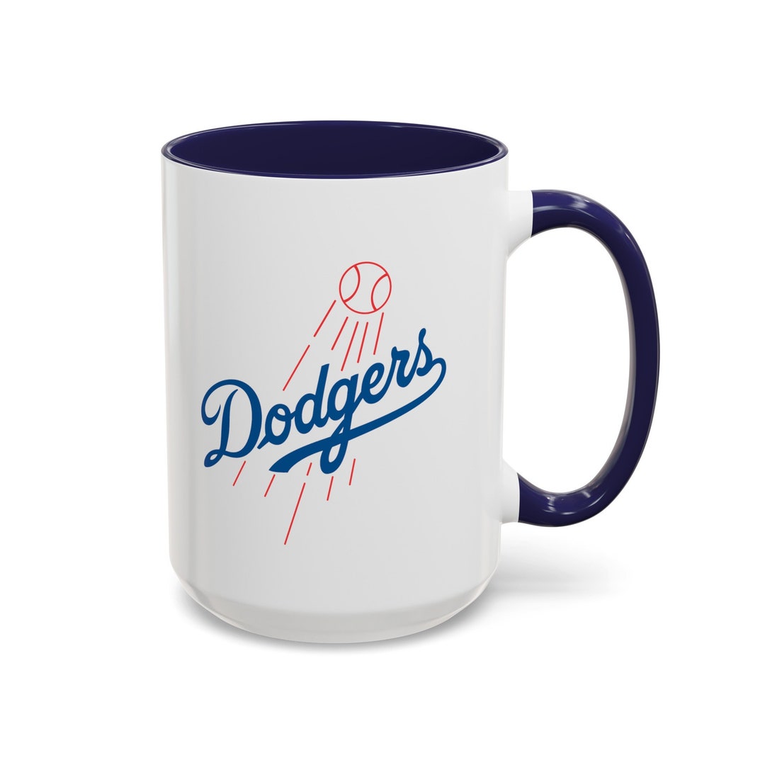 Los Angeles Dodgers, Coffee Mug, 11oz, Baseball Team, Baseball Fan ...