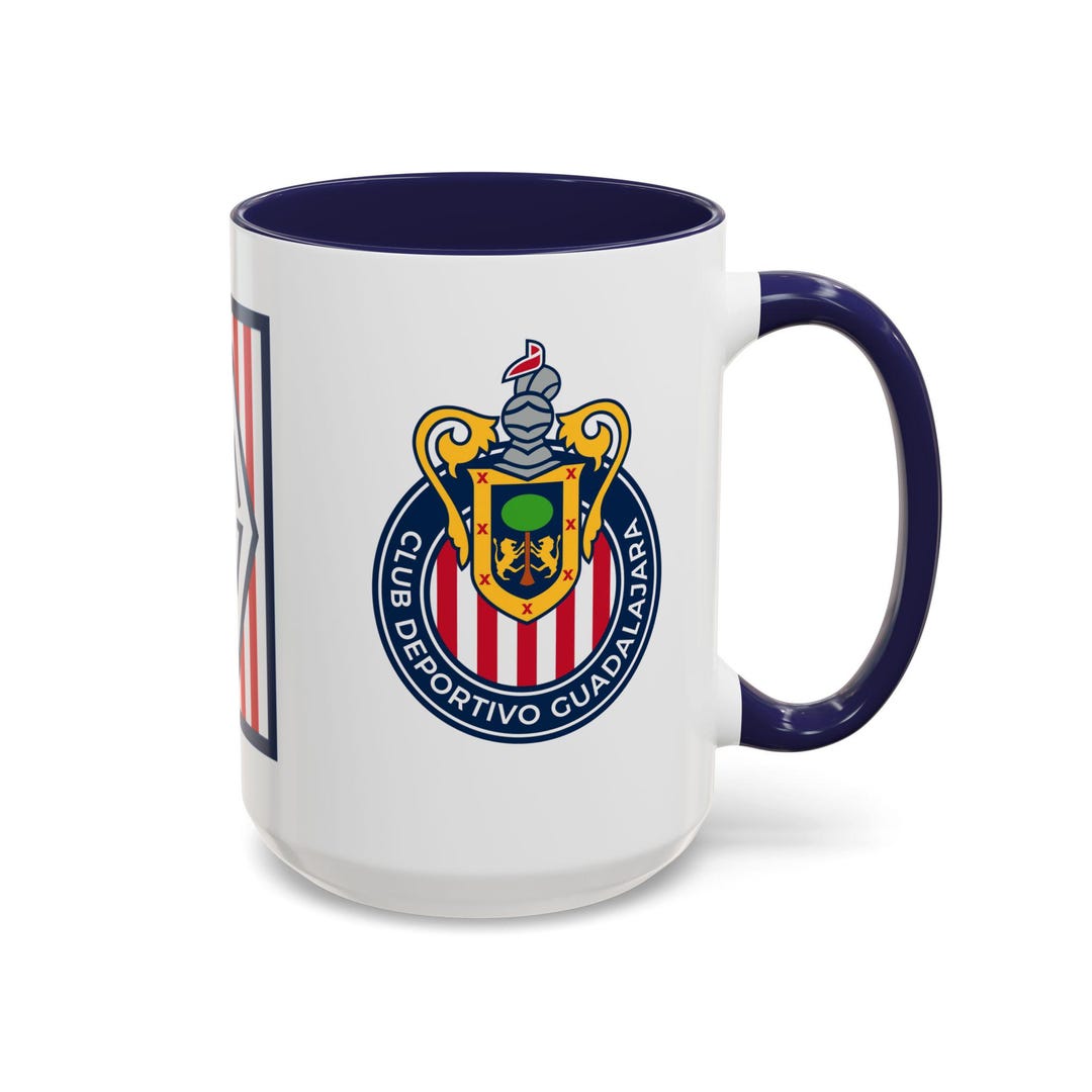 Coffee Mug - Retro Club Deportivo Guadalajara Las Chivas Logo, Soccer ...