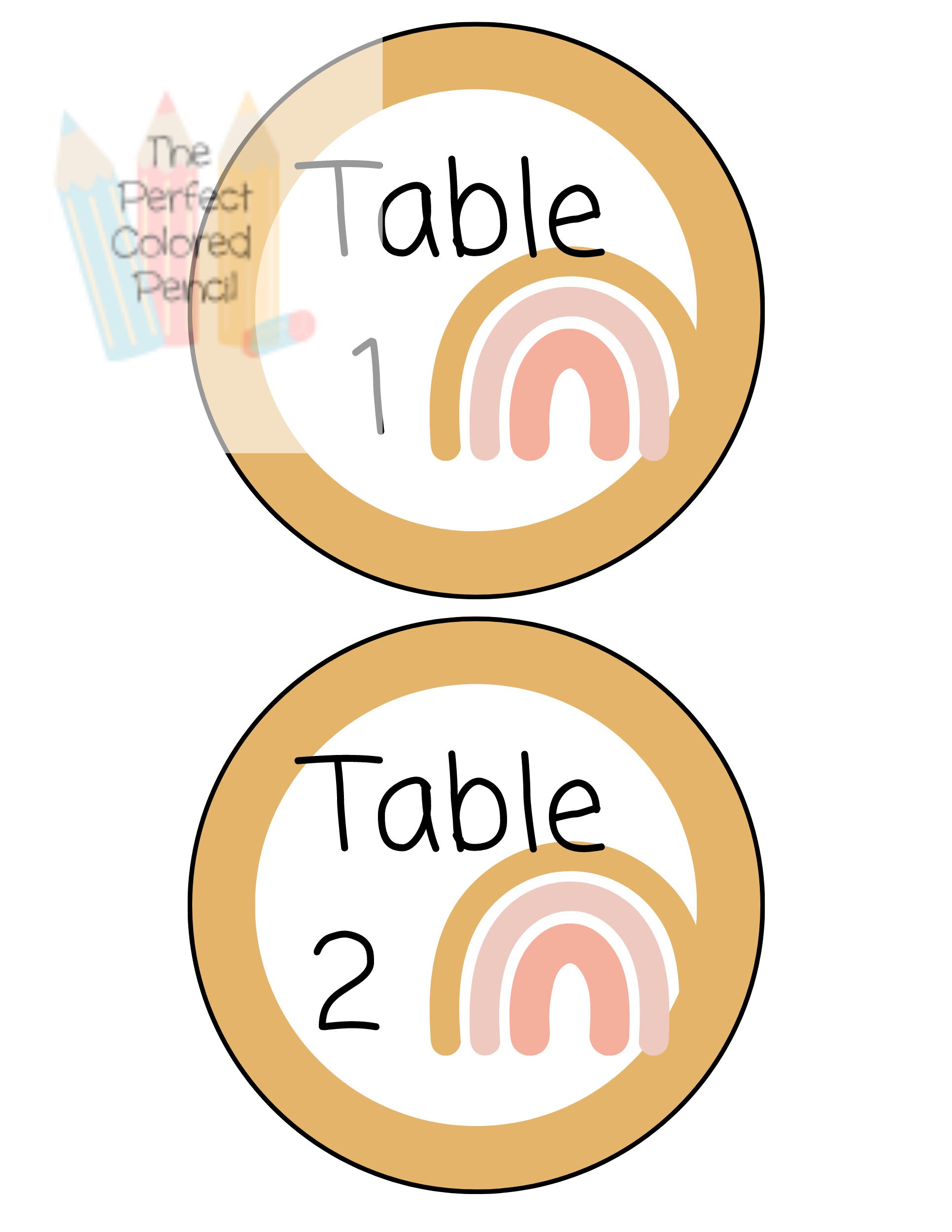 Calm Boho Classroom Decor Table Groups | Easy and Modern Classroom ...