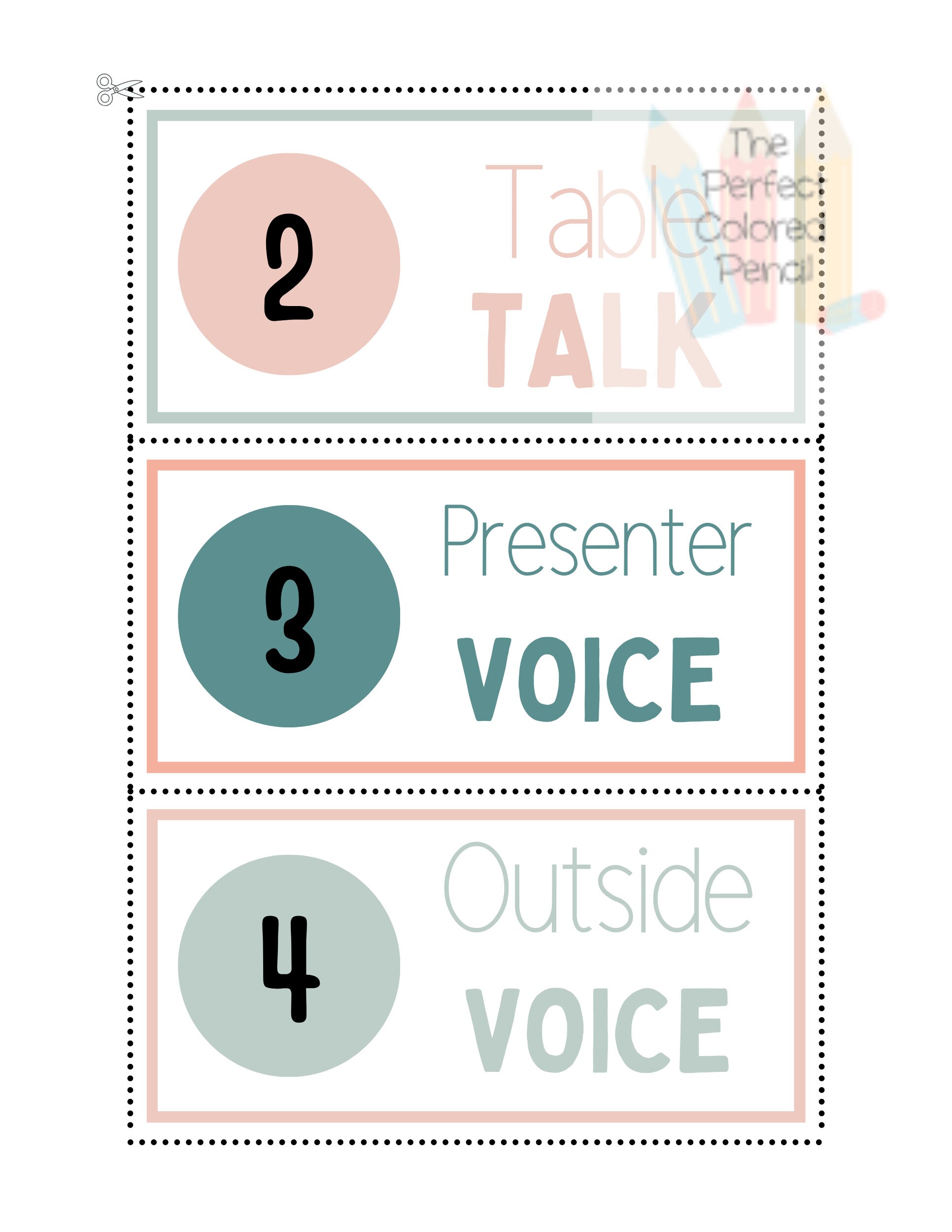 Calm Boho Classroom Voice Levels | Easy and Modern Classroom ...
